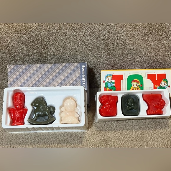 Avon | Holiday | Vintage Avon Candles Angel Horse Soldier Joy 984 ...